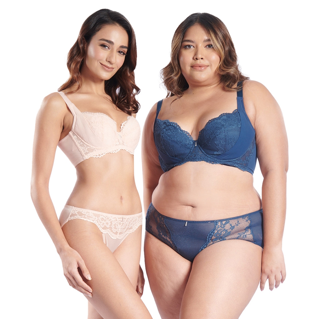 XIXILI Roxanne 360 Demi Lace Contouring Bra | Shopee Malaysia