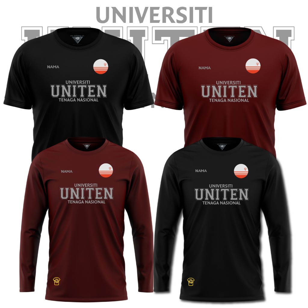 UNITEN tshirt / jersey | Universiti Tenaga Nasional tshirt / jersey ...