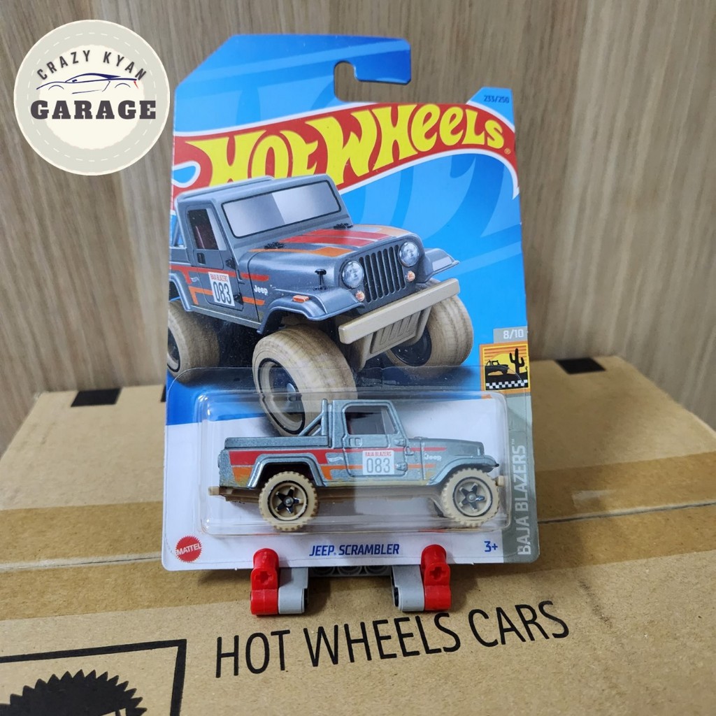 Hot Wheels Jeep Scrambler Diecast Toys Car for Boys Collectibles kereta ...