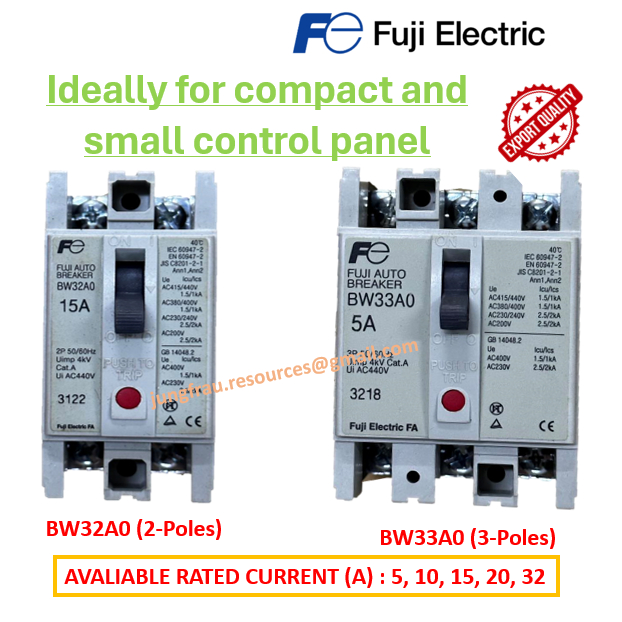 FUJI ELECTRIC (MCCB) Moulded Case Circuit Breaker (BW-AO) (5,10, 15, 20 ...