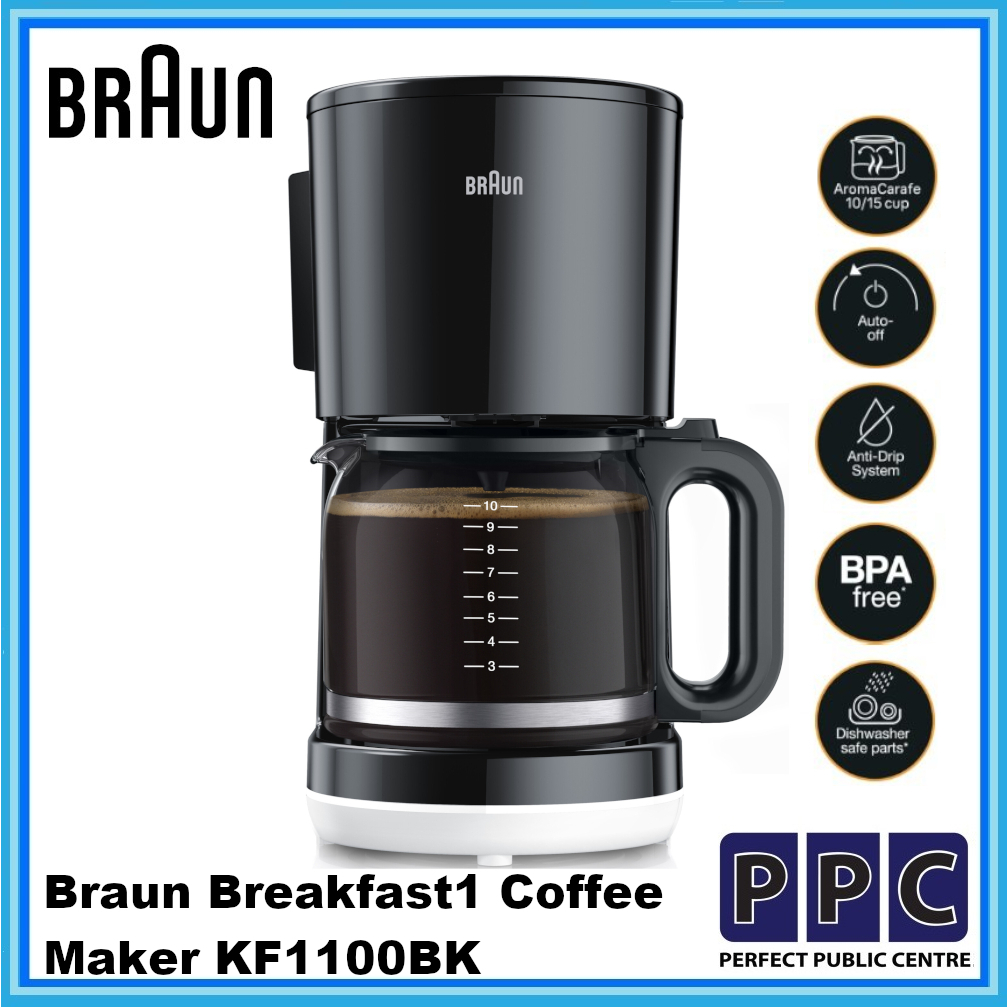 Braun Breakfast1 Coffee maker KF1100BK | Shopee Malaysia