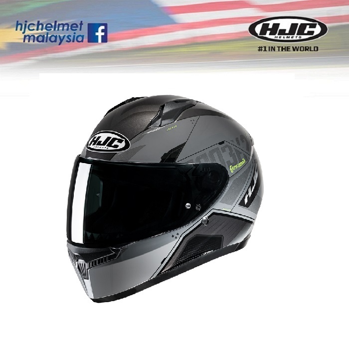 FULL FACE HJC C10 Helmet - Inka MC3H | Shopee Malaysia