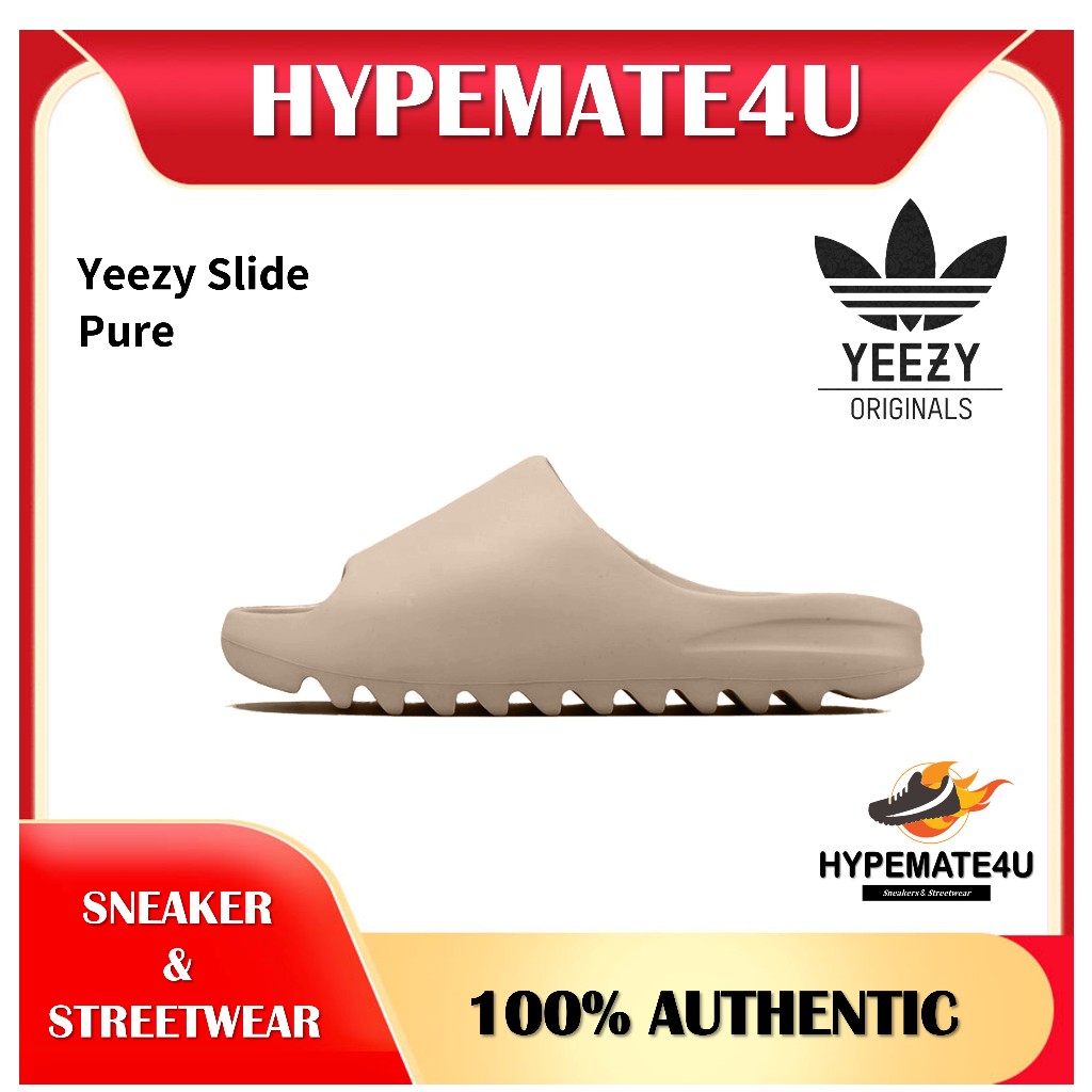 Yeezy Slide Pure (Men) | Shopee Malaysia