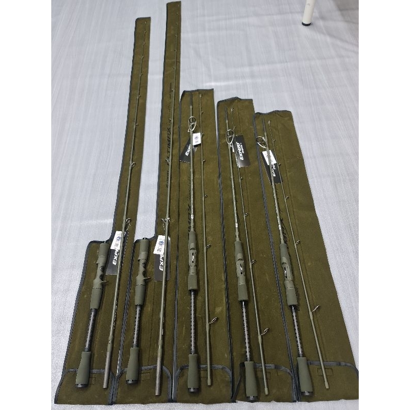 EXPERT GRAPHITE ULTIMAX SPECIAL EDITION CASTING AND SPINNING FISHING ...