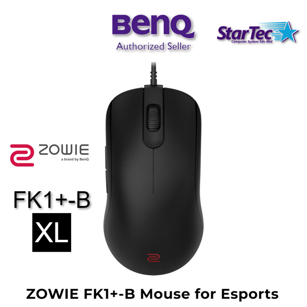 BenQ ZOWIE FK1+-B XL Gaming Mouse for Esports (Black) | Shopee Malaysia