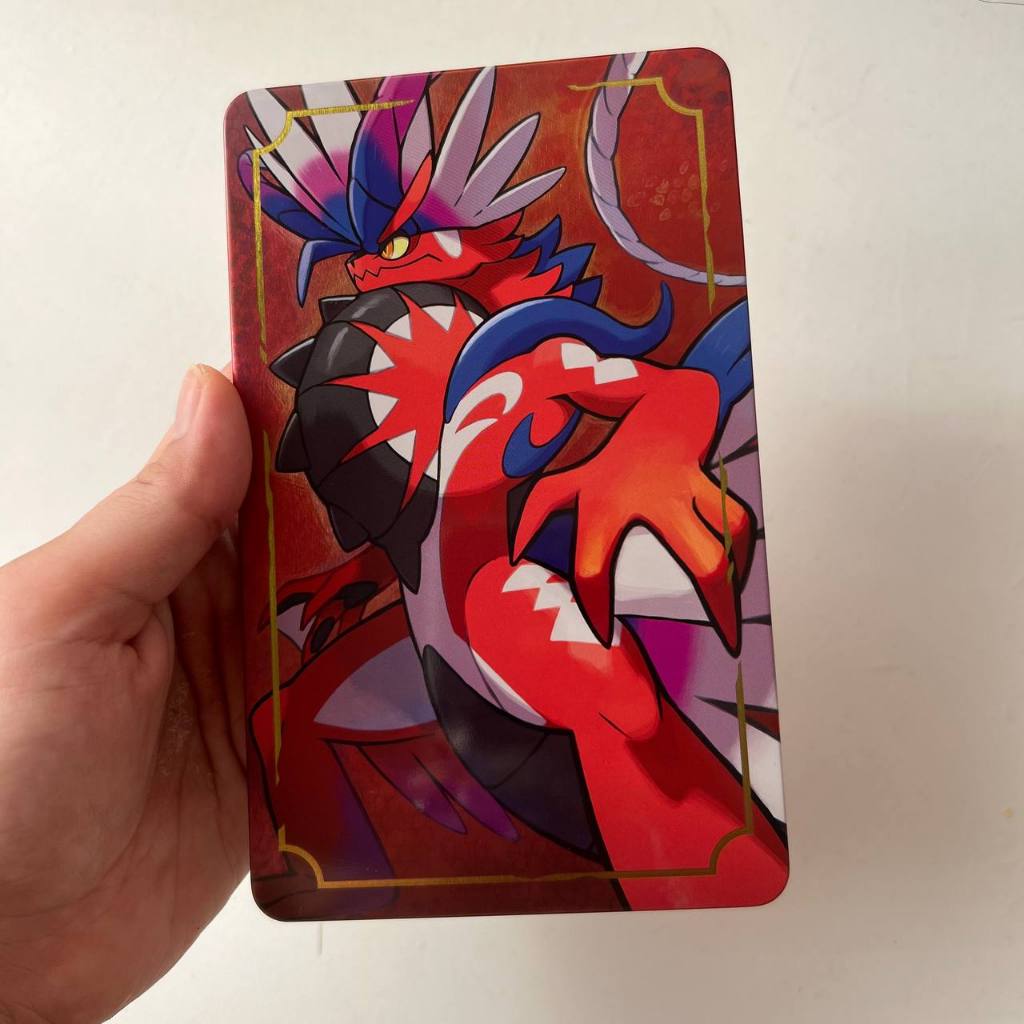 POKEMON SCARLET STEELCASE ONLY USED NINTENDO SWITCH GAMES | Shopee Malaysia
