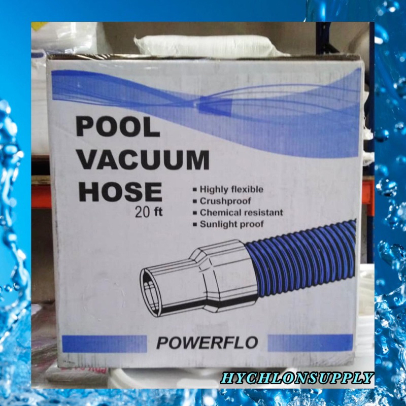 Swimming Pool Powerflo Vacuum Hose (20ft) / 6meter (Premium Quality ...