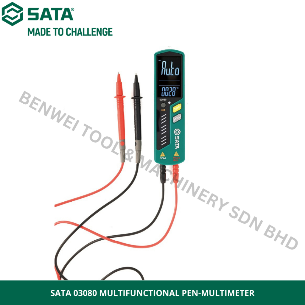 (ND) SATA 03080 MULTIFUNCTIONAL PEN-MULTIMETER / VOLTAGE TESTER ...