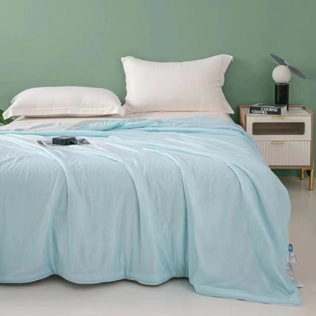 Selimut Ice Silk Quilt Air Conditioning Blanket Summer Cool Comforter Tencel Quilts Washable ...