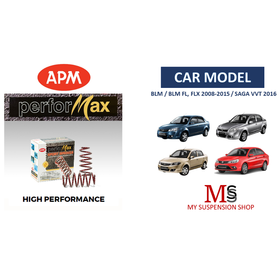 (APM Performax)Proton Blm, Blm Fl Flx, Saga VVT 2008-2016 Heavy Duty ...