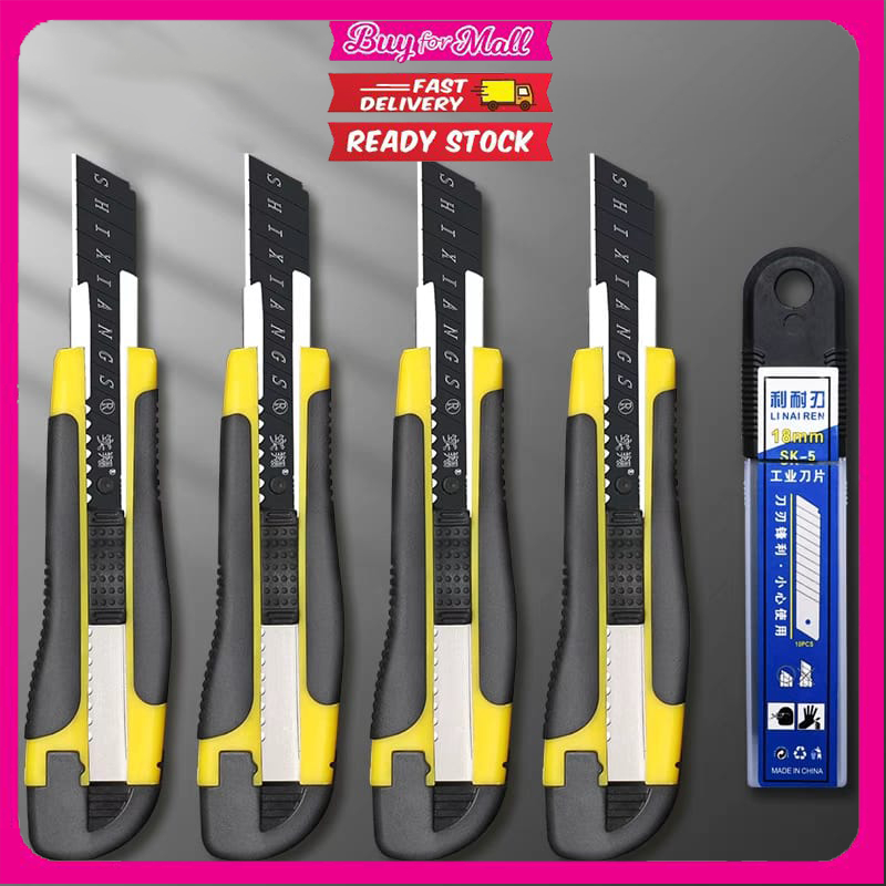 MultiPurpose Cutter Knife Extra Sharp Blade Cutter Classic Standard ...