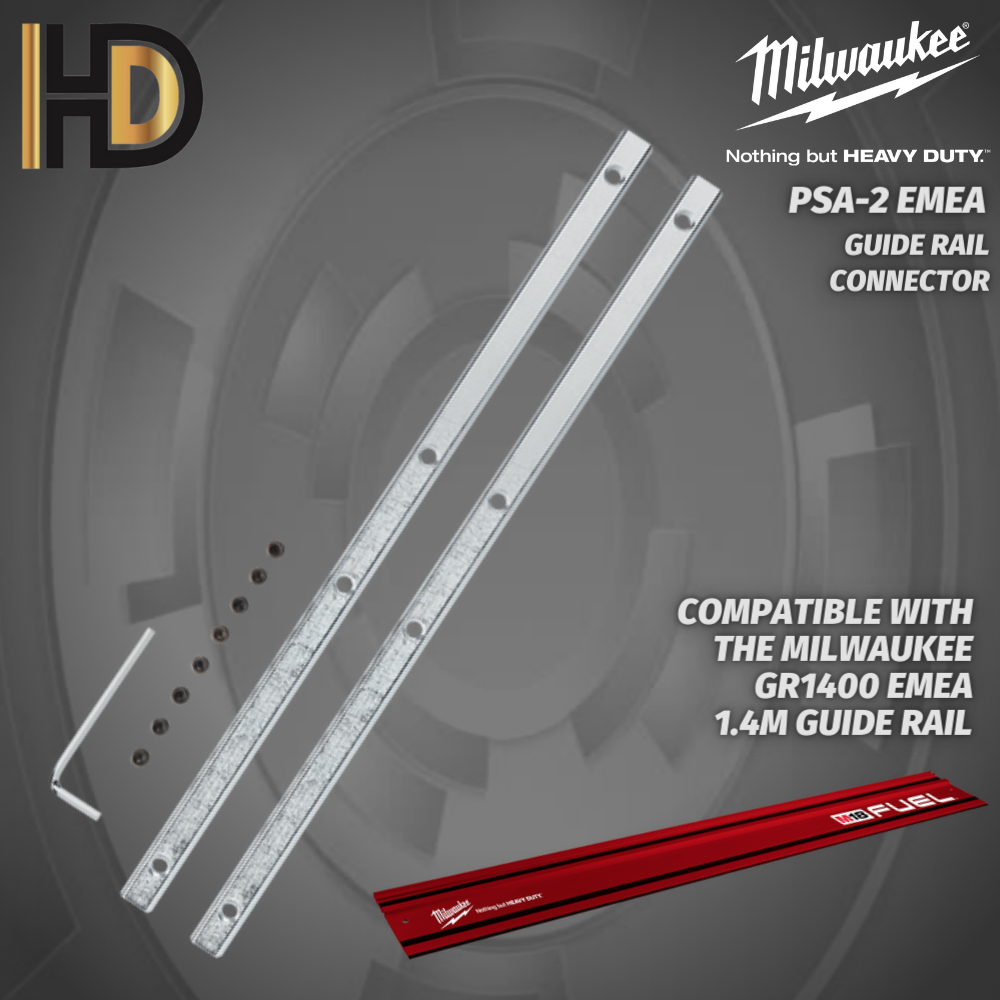 Milwaukee Guide Rail Connector / PSA-2 EMEA / Milwaukee Guide Rail ...
