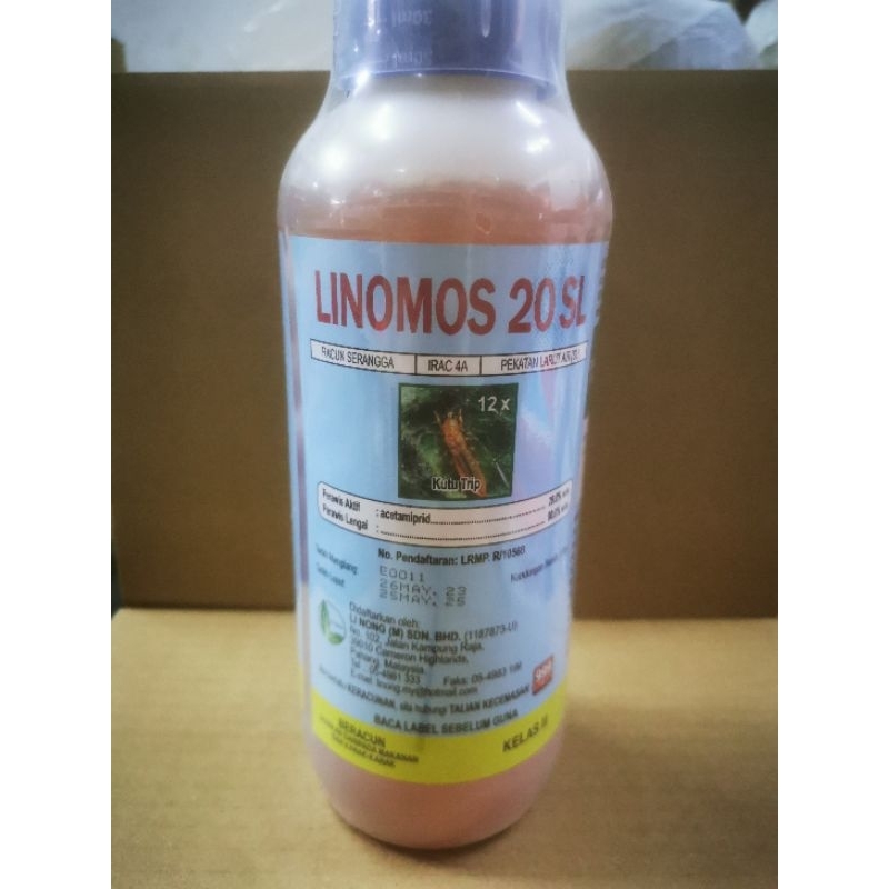 LINOMOS 20SL 1L (ACETAMIPRID) | Shopee Malaysia