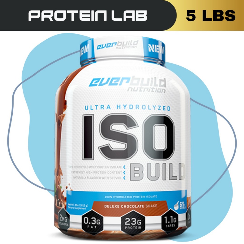 Everbuild Nutrition 100 Ultra Hydrolyzed Iso Build 5lbs Shopee