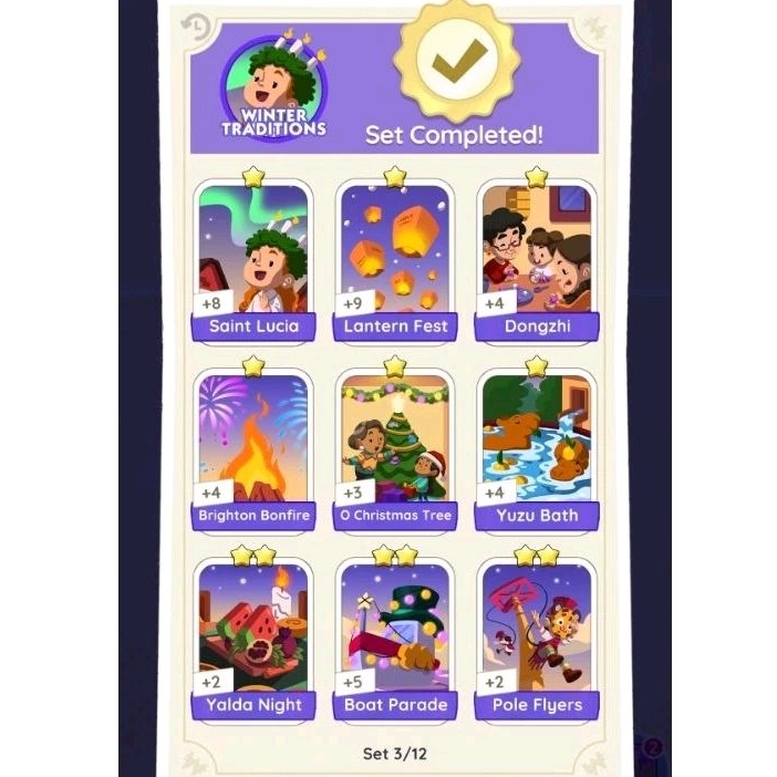 monopoly go card sticker set 3 | Shopee Malaysia