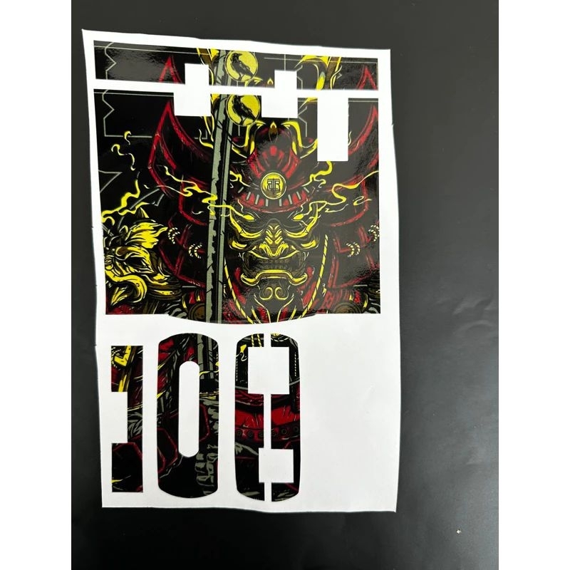 STICKER SLIM IU PRINTING LOGO RACING/Monochrome Colour | Shopee Malaysia