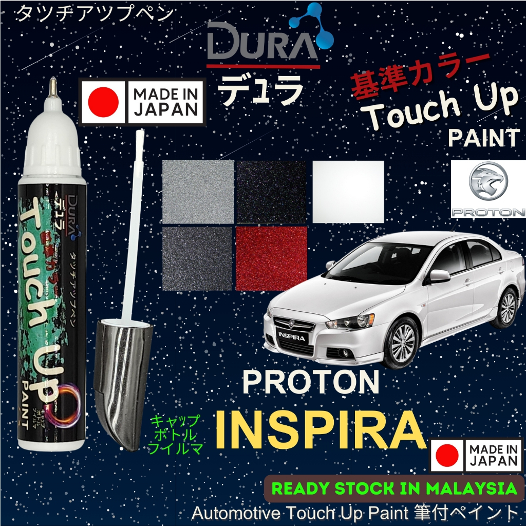 PROTON INSPIRA 🚔Original Touch Up Paint 🖌️~DURA Touch-Up Paint 🎌~2 in 1 ...