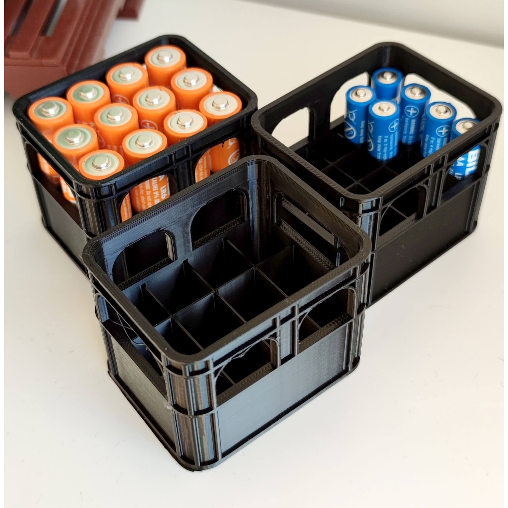 Beer Crate Battery Holder for AA & AAA Battery | Shopee Malaysia