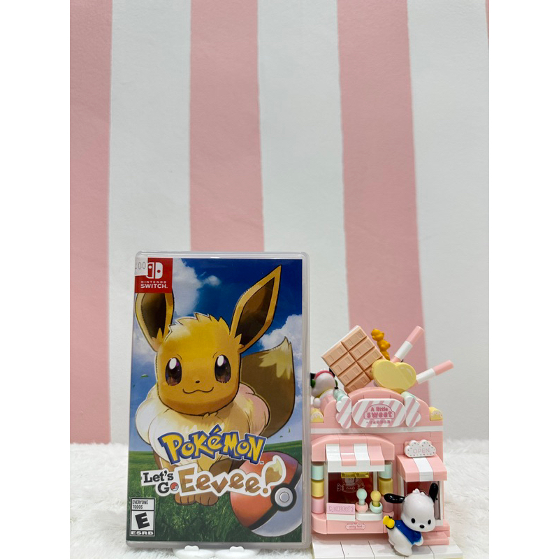 Pokemon Let Go Eevee Nintendo Switch Game（used） Shopee Malaysia