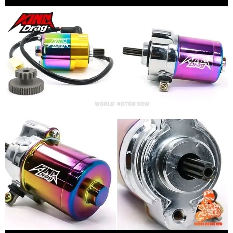 y15 lc5s lc4s rsx RACING STARTER MOTOR + IDLE GEAR FZ150 FZ Y15 racing ...
