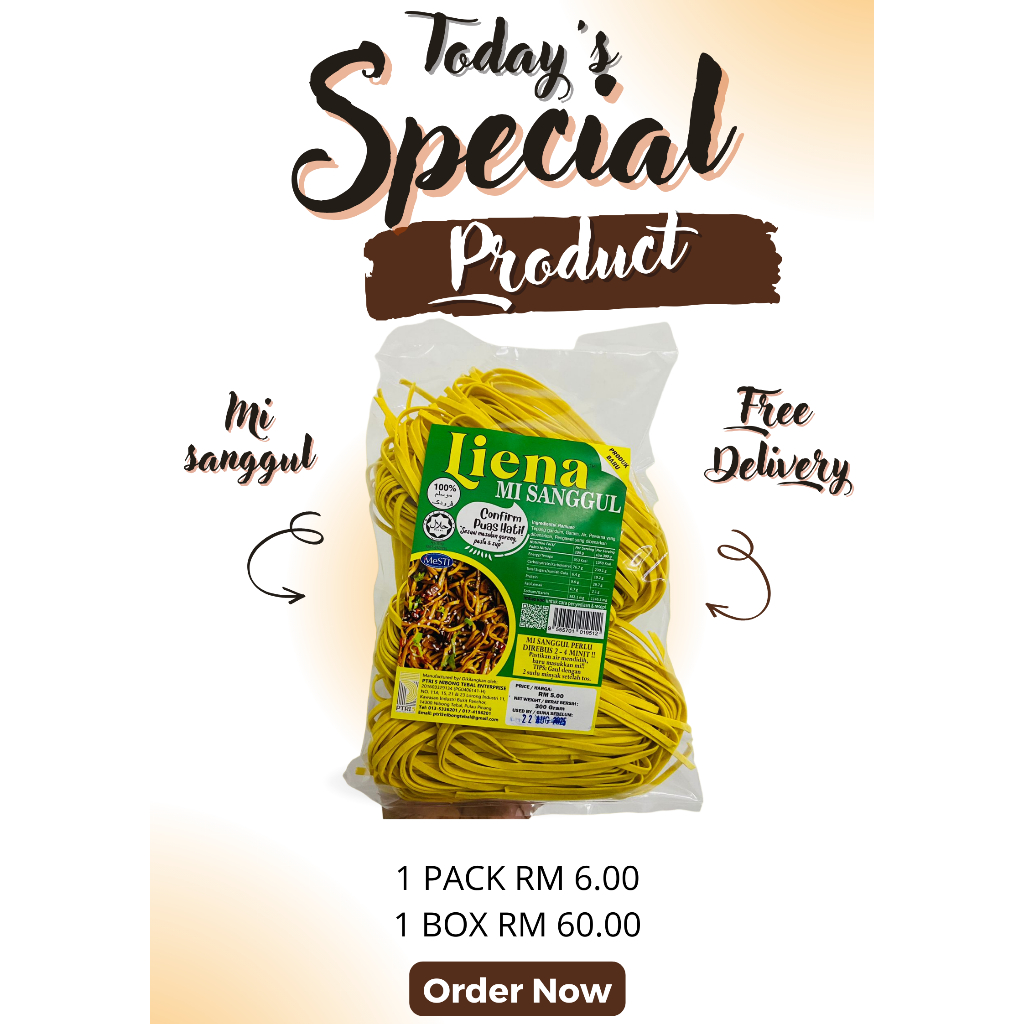Mi sanggul liena (HALAL) - 300GRAM | Shopee Malaysia