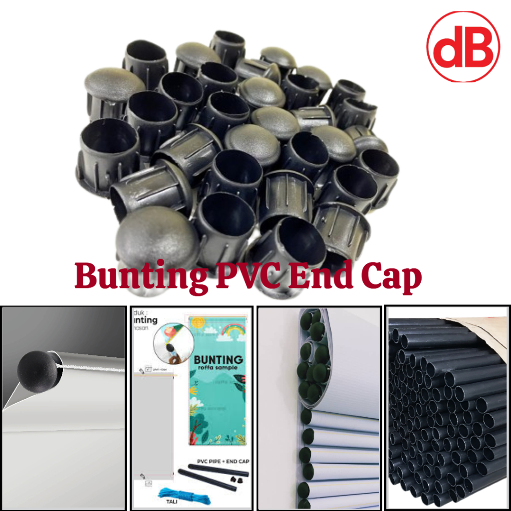 PVC Banner Cap / Bunting PVC end Cap (100pcs/pck) | Shopee Malaysia