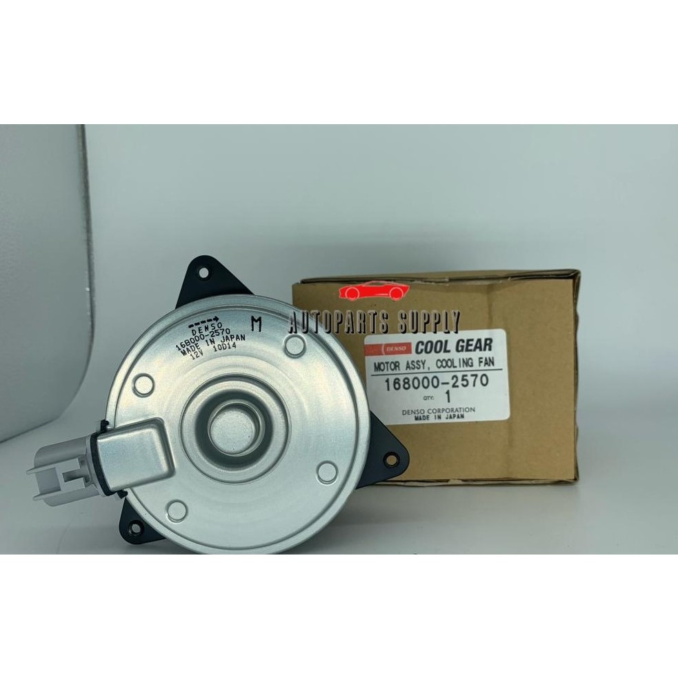 ORIGINAL DENSO RADIATOR FAN MOTOR 168000-2570 GEN 2 PERSONA SAGA BLM ...