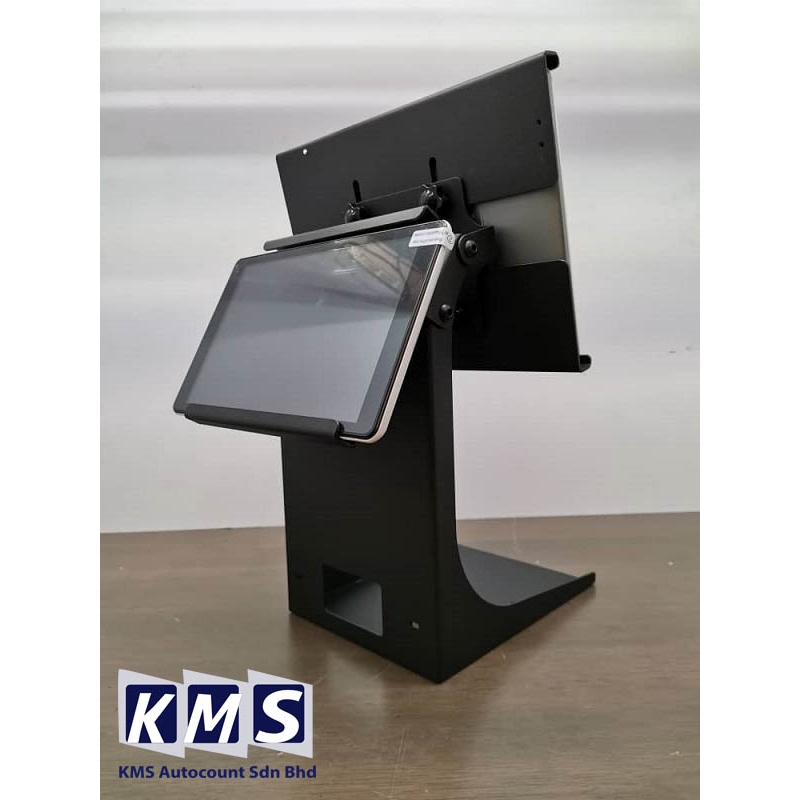 Android or IPad Stand Stainless Steel Single / Dual Screen | Shopee ...