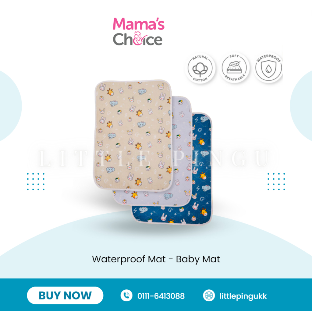 Mama's Choice Waterproof Mat - Baby Mat | Shopee Malaysia
