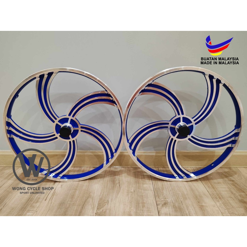 Alloy Sport Rim Bicycle 20inch Basikal Lajak Dan BMX (Sepasang) Buatan ...