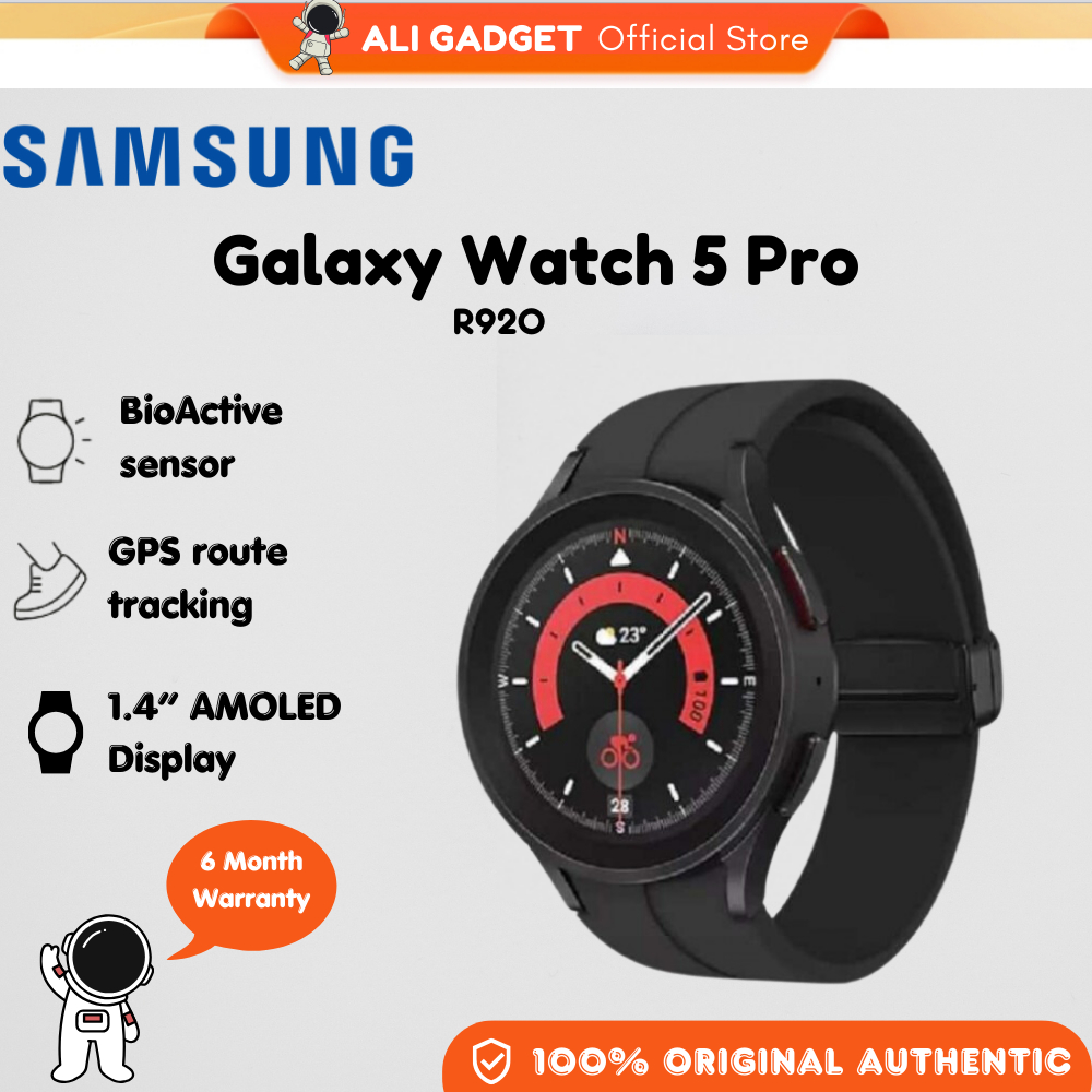 Samsung Galaxy Watch 5 Pro 45MM- Black (SM-R920) | Shopee Malaysia