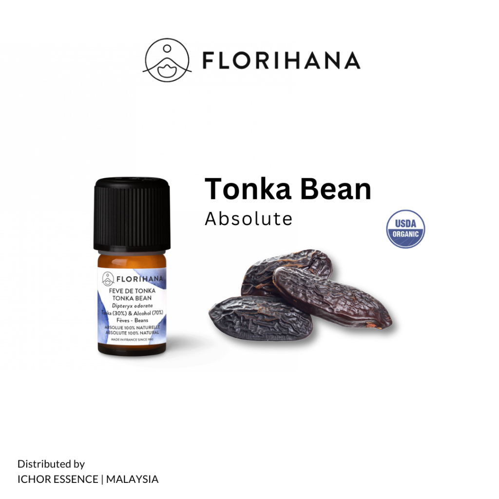 FLORIHANA Tonka Bean Absolute 零陵香豆原精 France Imported Aromatherapy Pure ...