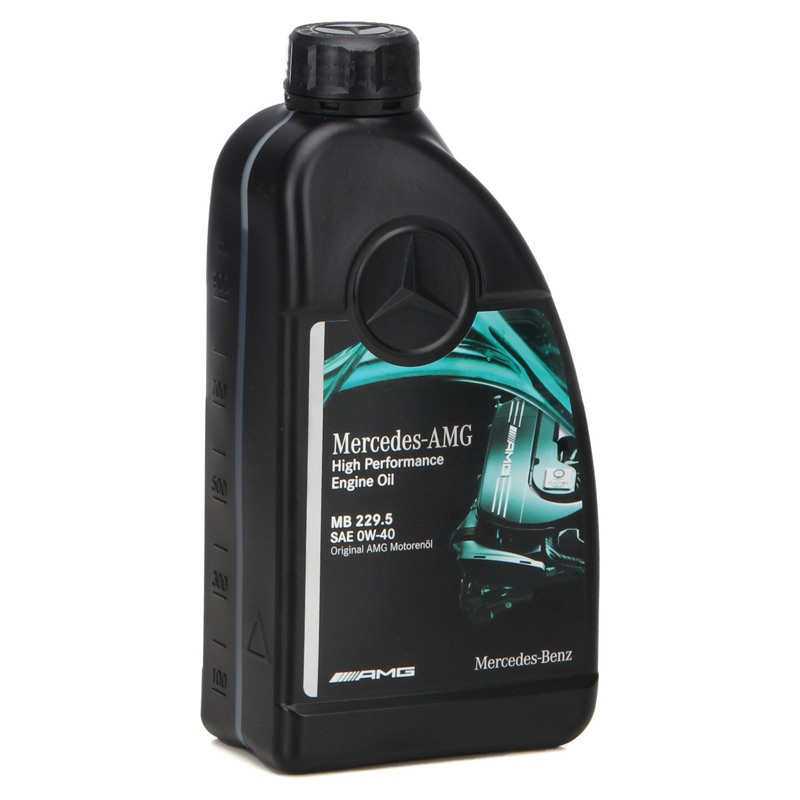 (100% Original)Mercedes-AMG High Performance Engine Oil SAE 0W-40 1L MB ...