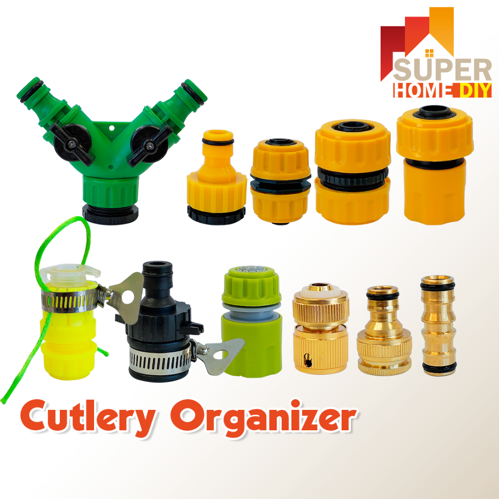 Water Tap Universal Adapter Plastic Brass Quick Pipe Connector Garden ...