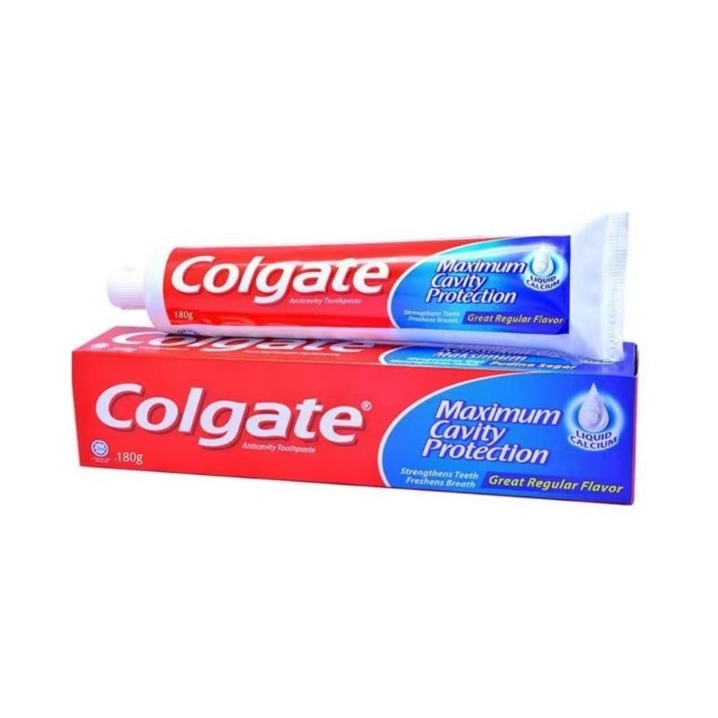 Colgate Great Regular Flavor with Amino Power 180gram | Shopee Malaysia