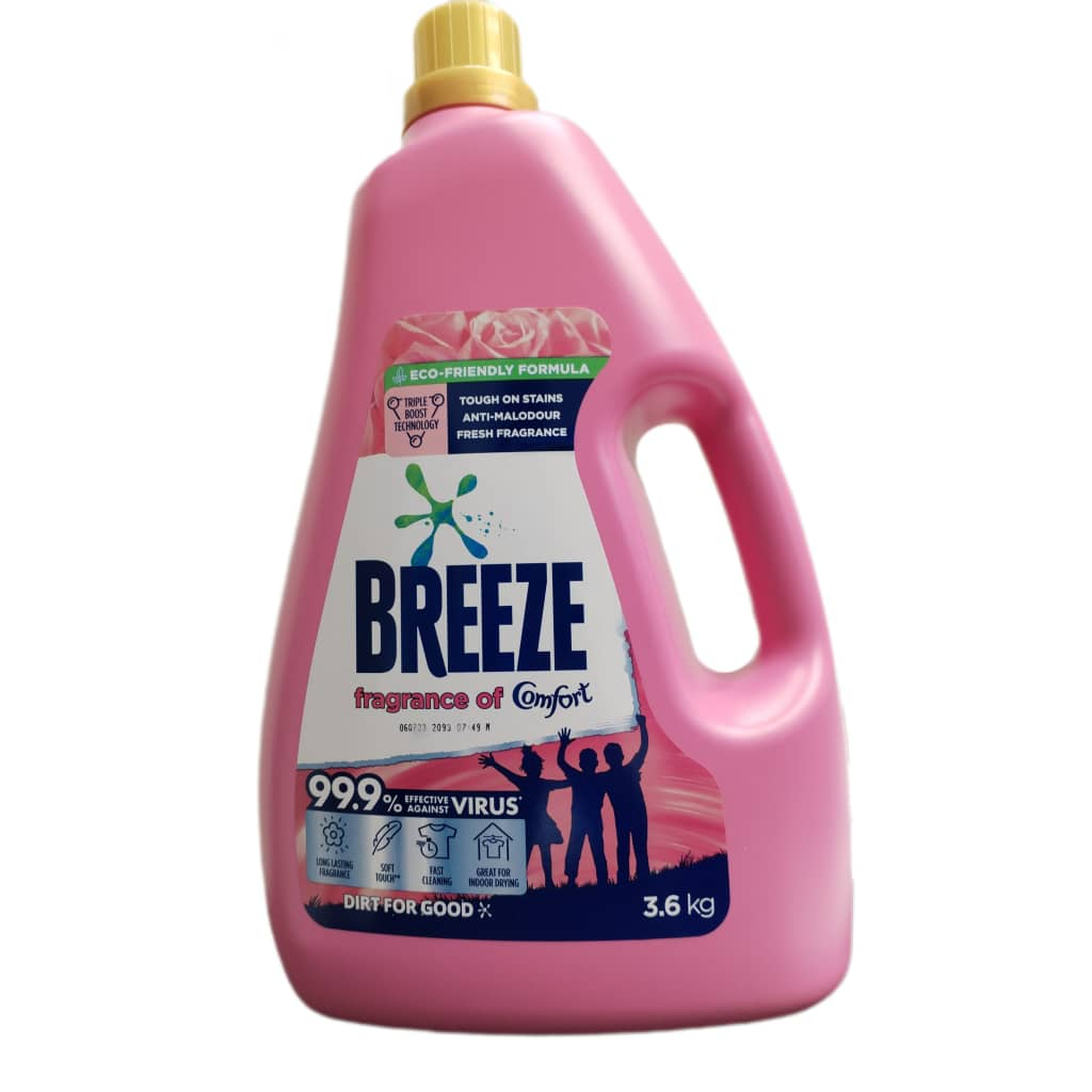 Breeze Detergent Liquid Fragrance Of Comfort (3.6kg) | Shopee Malaysia