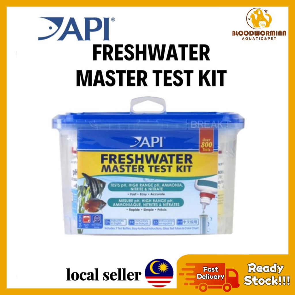 API Fresh Water Master Test Kit Fish Care [Exp. 2026][READY STOCK ...