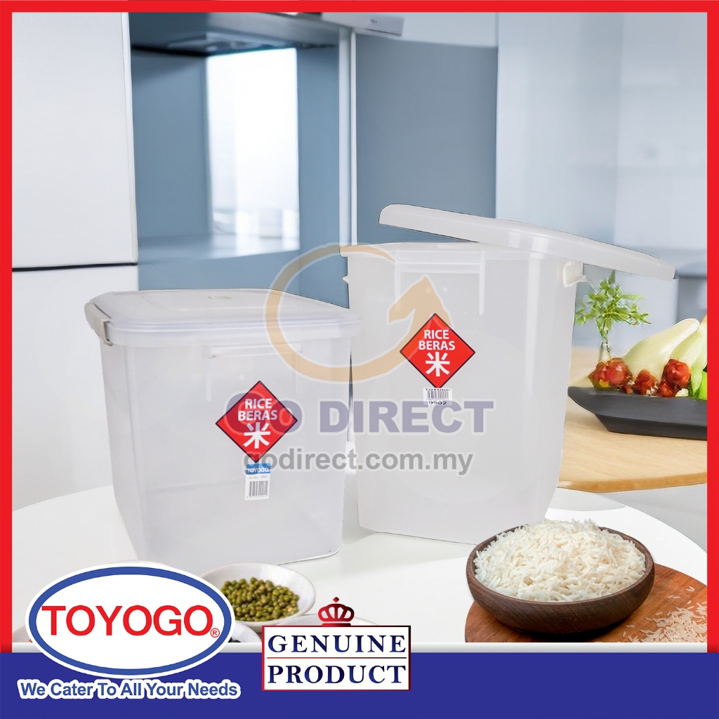 TOYOGO 18L/22L Airtight Food Container (9901 9902) Tight & Seal Rice ...