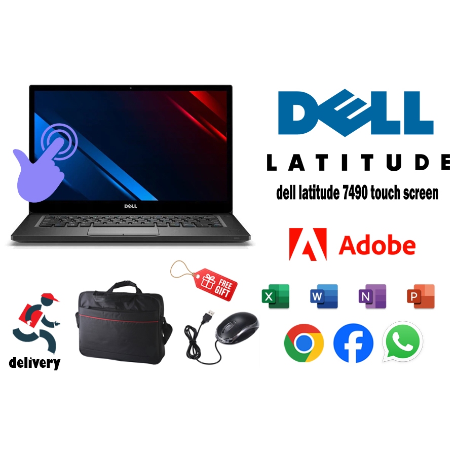Dell Latitude 7490 touch screen ,Intel i7 8th Gen , 16GB RAM ,256GB SSD ...