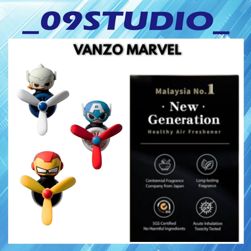 VANZO Marvel Series Car Vent Perfume 4g x 2 (Thor) | Shopee Malaysia