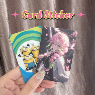 CUSTOM MADE CARD STICKER - TNG CARD / NFC CARD / ATM CARD / ACCESS CARD ...