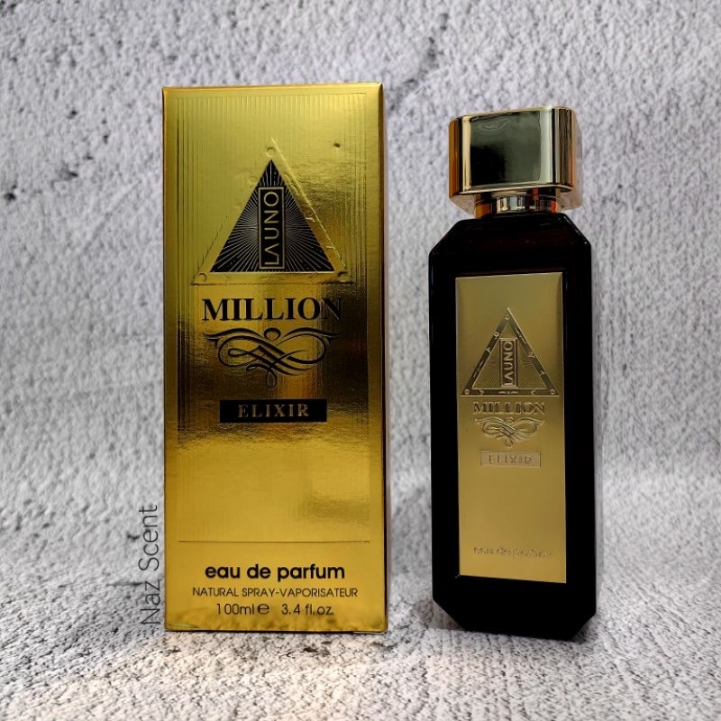 La Uno Million Elixir Fragrance World EDP Decant / Sample 5ml & 10ml (Dupe PR 1Million Elixir ...