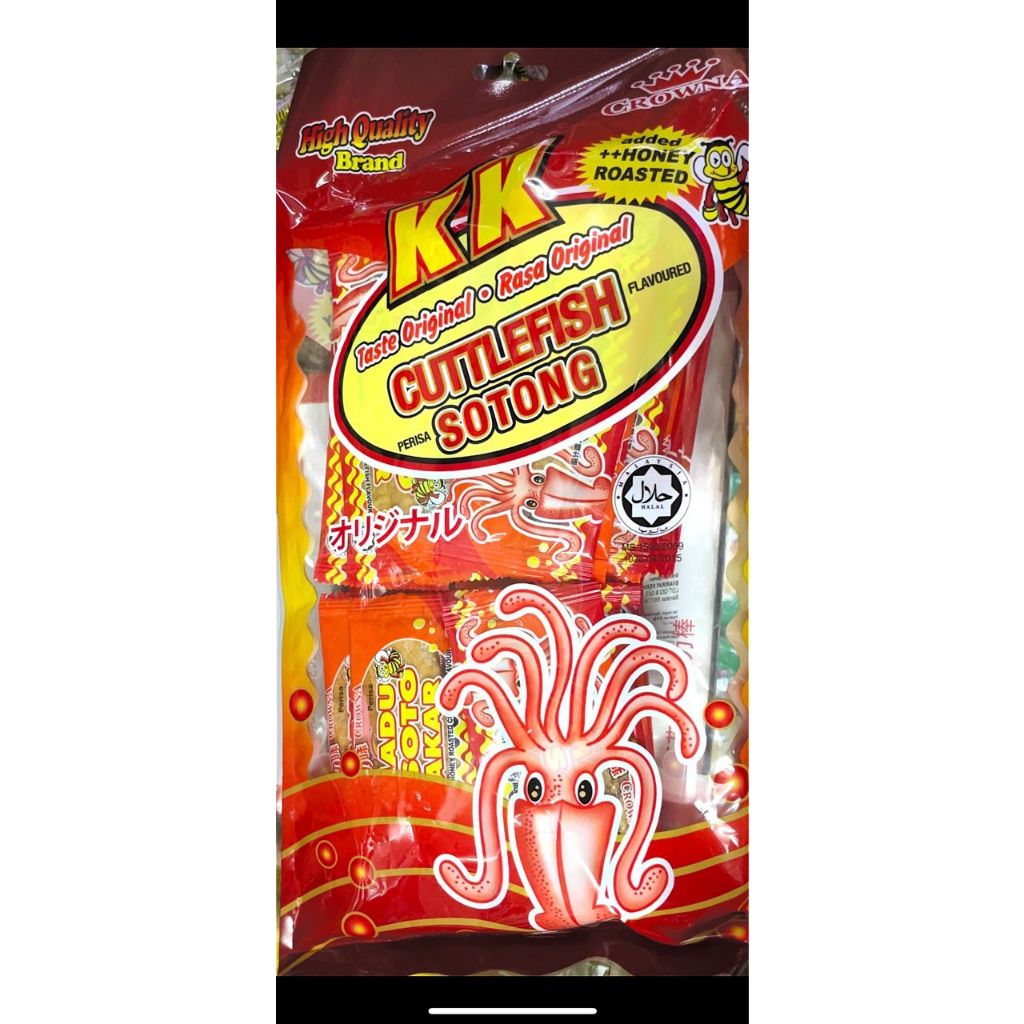 CROWNA / KK / CUTTLEFISH / SOTONG / ORIGINAL / 40'S | Shopee Malaysia