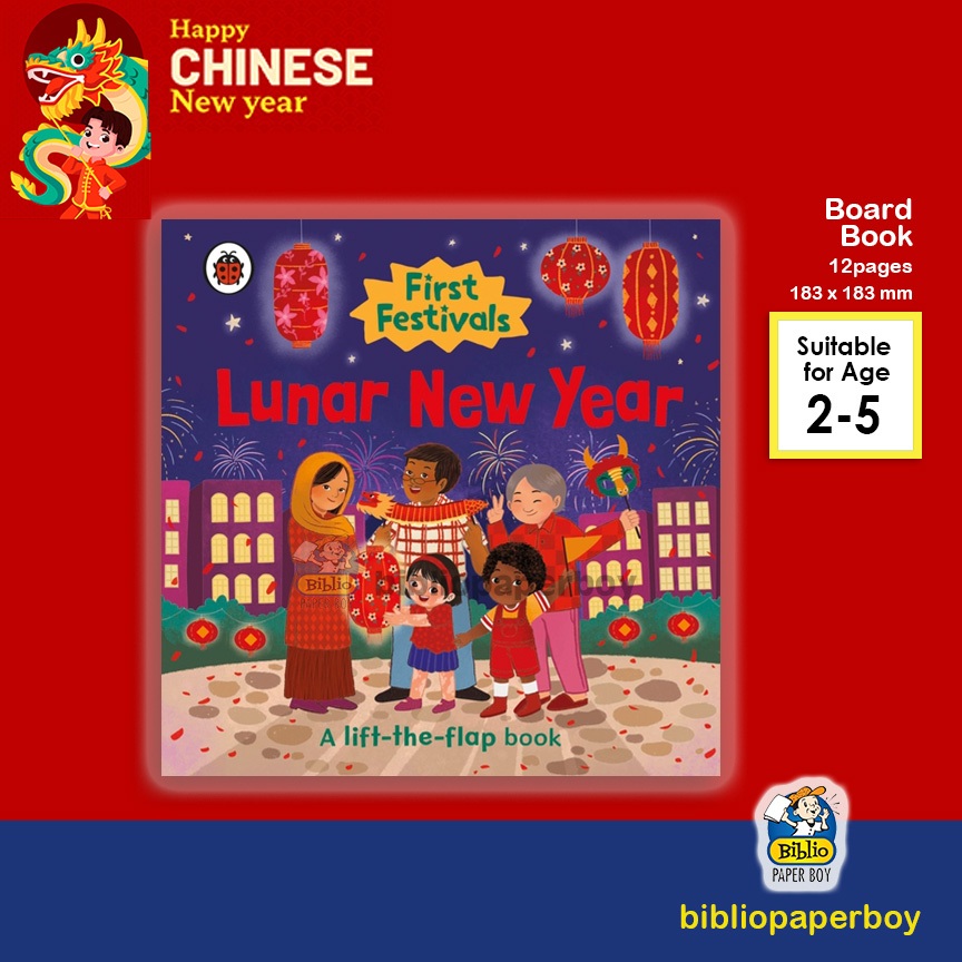 First Festivals: Lunar New Year ( A lift-the-flap book) | Shopee Malaysia