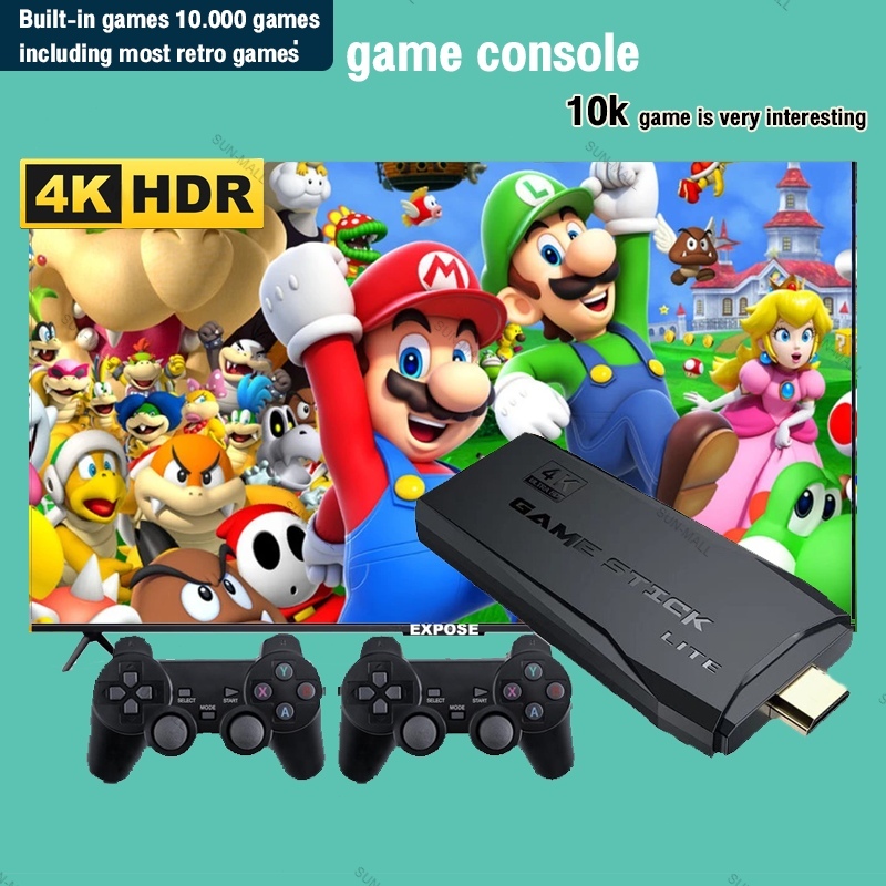 Android TV Box + Game Box 4k Game Stick PS4 Games HD Game Console 10000 ...
