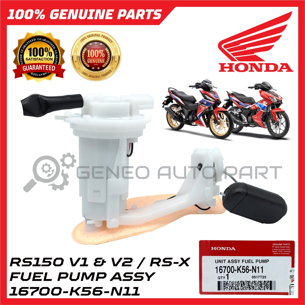 HONDA RS150 V1 V2 RS-X RSX RS-X150 RSX150 FUEL PUMP ASSY [16700-K56-N11 ...