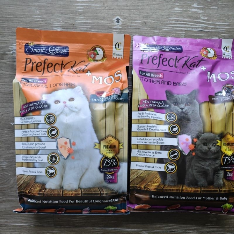 2kg Smart Choice Prefect Kat Cat dry Food ( ship in Box ) | Shopee Malaysia