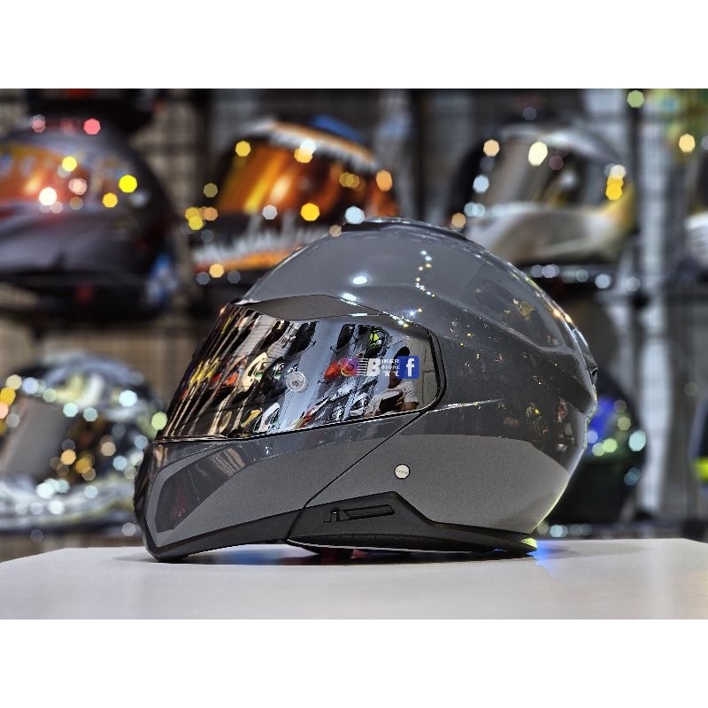 Original GSB S-362 Cement Grey Modular/Flip Up Helmet | Shopee Malaysia