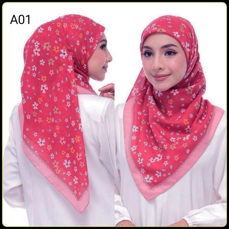 NEW ARRIVAL‼️ TUDUNG BAWAL PRINTED (premium cotton & corak floral ...
