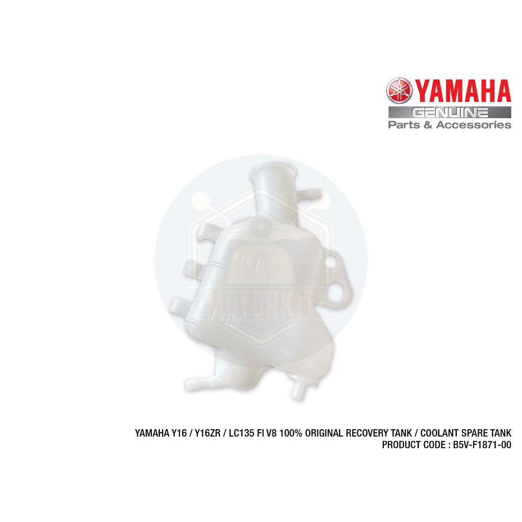 YAMAHA LC135 FI V8 Y16 Y16ZR 100% ORIGINAL TANK RECOVERY COOLANT SPARE ...